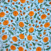 Marigold Sky Hand Block Print Cotton Fabric – Loom and Stars
