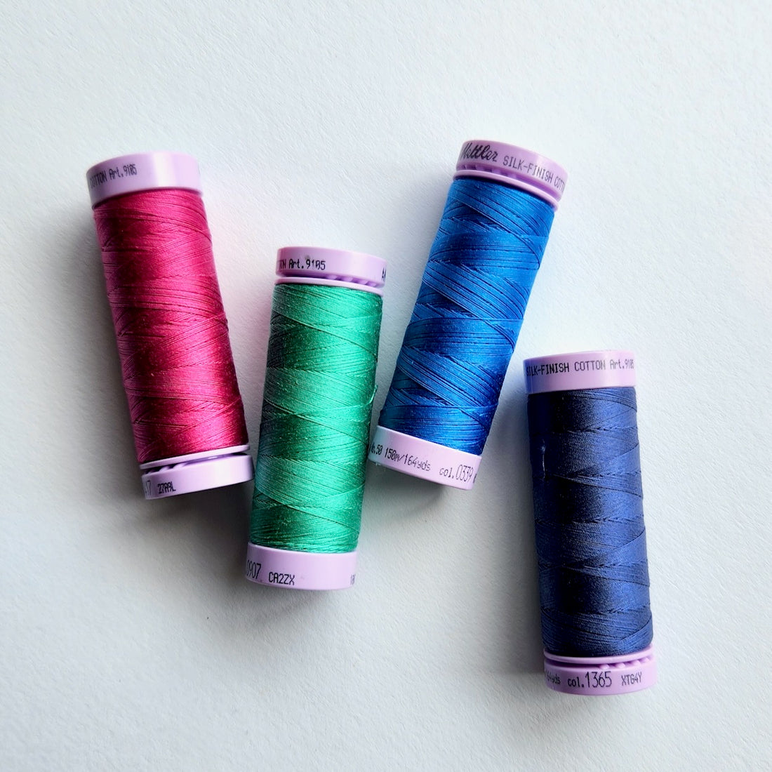 Mettler Silk-Finish 50 wt. Cotton Thread To Match – Loom and Stars