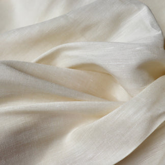 Meringue Slubbed Silk Linen – Loom and Stars