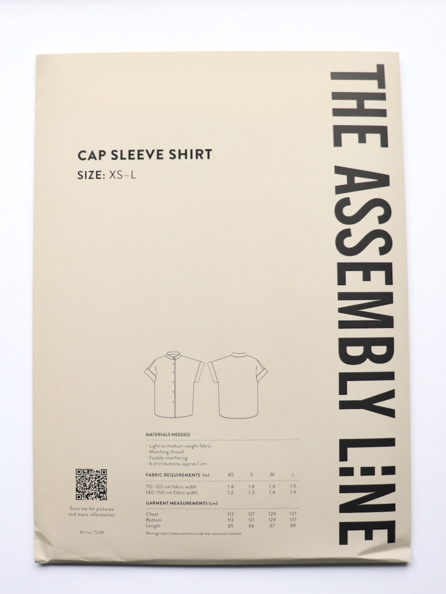The Assembly Line Cap Sleeve Shirt Sewing Pattern – Loom and Stars