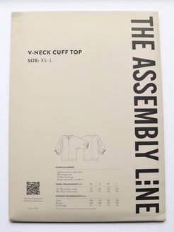 The Assembly Line V-Neck Cuff Top Sewing Pattern – Loom and Stars