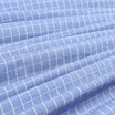 Wedgwood Check Handloom Cotton Fabric – Loom and Stars